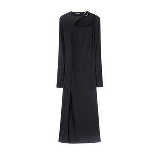 Dondup Midi-Kleid - - Dresses - Damen - Schwarzk - M