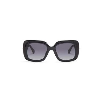 Kurt Geiger Lunettes de soleil Kensington carr&eacute;es - Femme - Accessoires - Noir - Taille: ONE Size