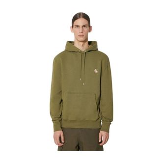 Maison Kitsun&eacute; Herren, Sweatshirts & Hoodies, Gr&uuml;n, SGr&ouml;&szlig;e