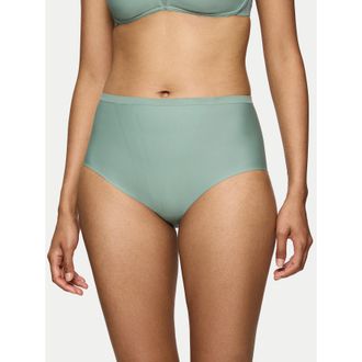 Triumph Klassischer Damenslip mit hoher Taille Shape Smart 10209655 Gr&uuml;n