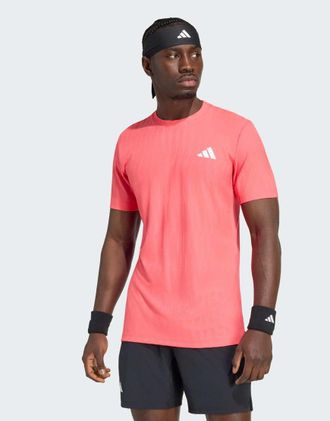 adidas adidas Performance - Tennis Climacool+ Airchill Freelift - T-shirt - Turbo pur-Rose