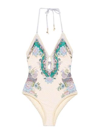 Zimmermann Badeanzug - Creme
