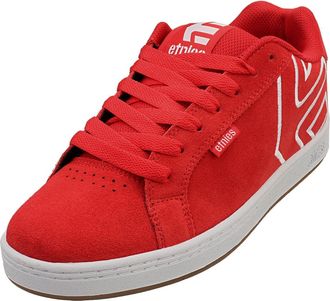 Etnies Herren Fader Skate Shoe, RED/White/Gum, 45.5 EU