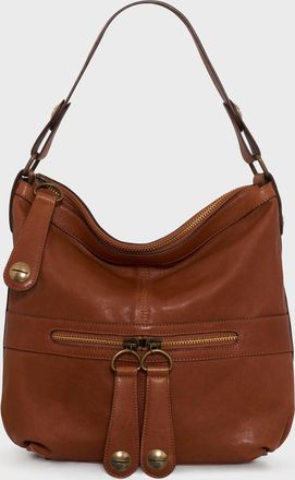 Gerard Darel Sac en cuir lav&eacute; - MIDDAY - Camel