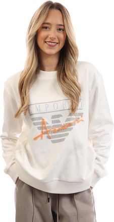 Emporio Armani Sweatshirt f&uuml;r Damen (Wei&szlig;)