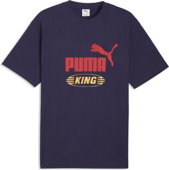 Puma T-shirt d&eacute;contract&eacute; King FUTURE.PUMA.ARCHIVE Unisexe, Accessoires, Violet, XXS
