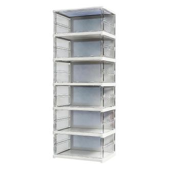 Generico Aufbewahrung von Schuhen, platzsparend, Beh&auml;lter mit magnetischer T&uuml;r zum Pr&auml;sentieren von Schuhen, f&uuml;r Zuhause, Wohnung, Schlafzimmer, Schrank