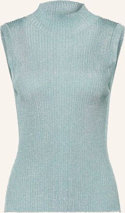 Mos Mosh Mos Mosh Stricktop Mmimanja Mit Glitzergarn blau