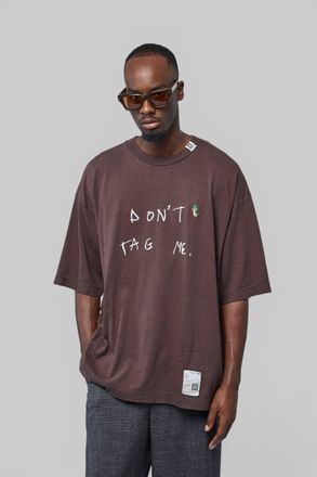 Miharayasuhiro Dont Tag Me. Printed Tee