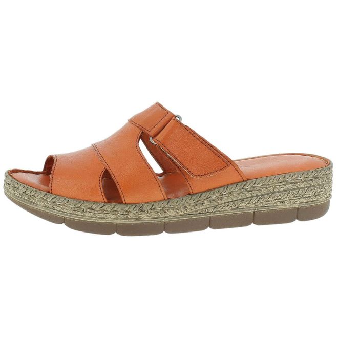 Andrea Conti Damen Pantolette, Papyrus/weiß/pastellgrün, 42 EU ab 49,78 ...