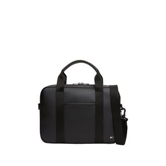 Tommy Hilfiger Sac dordinateur lisse zipp&eacute;