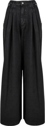 Silvian Heach Weite Hosen - - Trousers - Damen - Schwarzk - W24