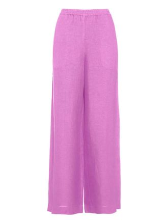 Eres pantalon Select en lin - Violet