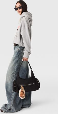 Stella McCartney Jeff Koons Slippery When Wet Hoodie, Woman, Light grey melange, Size: XS