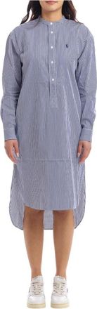 Polo Ralph Lauren Damen, Kleider, Blau, 5XLGr&ouml;&szlig;e