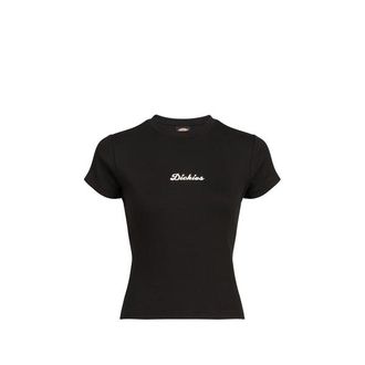 Dickies T-shirt &agrave; logo brod&eacute; en coton m&eacute;lang&eacute;