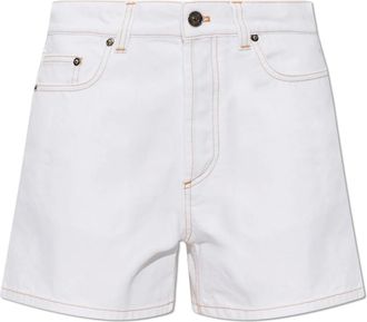 Versace Femme, Shorts, Blanc, Taille: W24 Denim Shorts