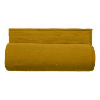 Vent du Sud Vent Du Sud - Couvre lit matelassé microfibre lavée Céleste toutes dimensions Céleste Gold - 240 x 260 cm pour lit King Size