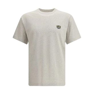 Kenzo Wild Tiger T-Shirt mit Stickerei - - Tops - Herren - Grau - 2XL
