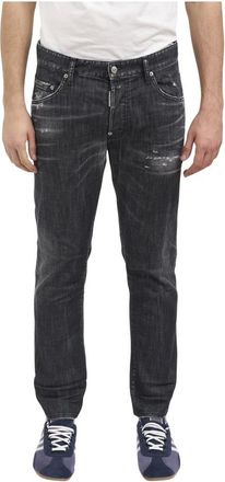 Dsquared2 Homme, Jeans, Noir, Taille: S Pantalone in Denim Skater