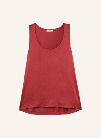 Reiss Reiss Top Ruby Im Materialmix rot