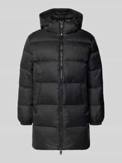 Tommy Jeans Regular Fit Daunenmantel mit Logo-Stitching