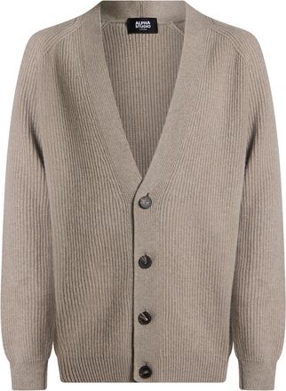 Alpha Studio STRICKWAREN - Strickjacken auf YOOX.COM