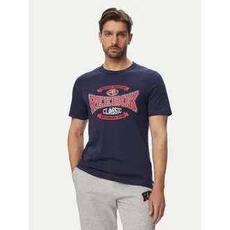 Reebok T-Shirt 100220202 Dunkelblau Relaxed Fit