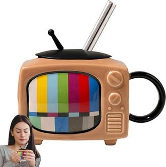 Generic Tasses &agrave; caf&eacute; en c&eacute;ramique - Tasse &agrave; caf&eacute; en c&eacute;ramique, hydratation quotidienne facile | Jolie tasse &agrave; th&eacute; esth&eacute;tique en porcelaine cadeau pour la Sai