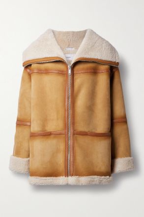 Halfboy Jacke Aus Shearling - Braun