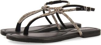 Gioseppo Femme Burnt Sandale, Noir, 37 EU