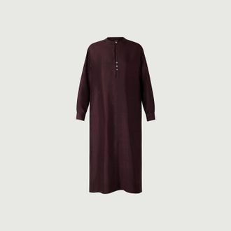 SOEUR ROBE CABOURG AUBERGINE
