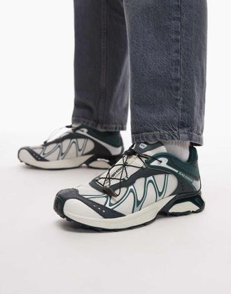 Salomon XT-Whisper - Baskets - Vanille et vert bistrot