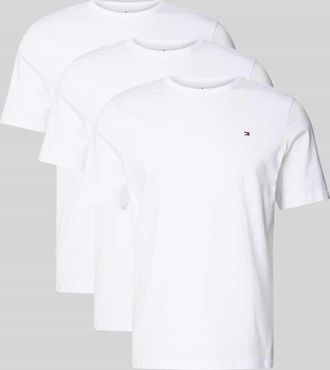 Tommy Hilfiger T-Shirt Set aus reiner Baumwolle im 3er-Pack