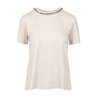 Max Mara Femme, Tops, Beige, Taille: 38 FR T-shirts et polos S Max Mara Beige