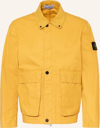 Stone Island Overjacket Tela gelb