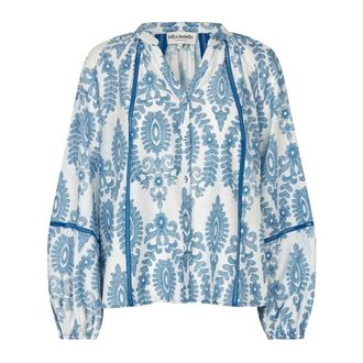 Lollys Laundry Damen, Blusen & Hemden, Blau, SGr&ouml;&szlig;e