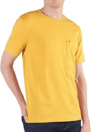 Tommy Hilfiger T-Shirt Jaune Homme Pocket Jaune XL
