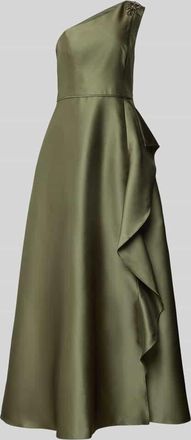 Adrianna Papell Midikleid mit R&uuml;schenbesatz