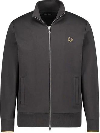Fred Perry Herren Sweatjacke grau unifarben