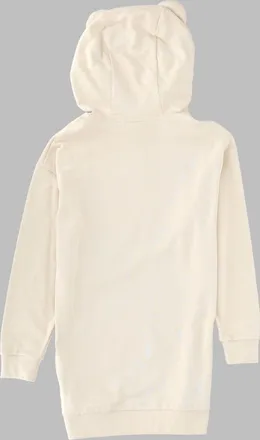 Fendi Cotton Hoodie Dress - Yellow