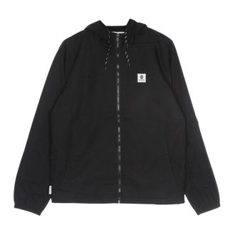 Element Schwarze Winddichte Wasserabweisende Jacke - - Sweatshirts & Hoodies - Herren - Schwarzk - XS