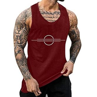 Generic D&eacute;bardeur pour homme Coupe ajust&eacute;e - Maillot de corps avec imprim&eacute; Sous-v&ecirc;tement l&eacute;ger T-shirt de compression l&eacute;ger D&eacute;bardeur respirant &agrave; s&eacute;chage rapi