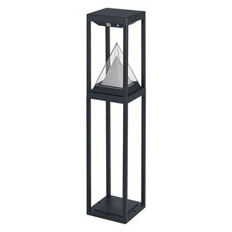 Osram SMART+ Outdoor Bluetooth Solar-Wegeleuchte, mit warmwei&szlig;em (3000K) und Farblicht, ohne Strom nutzbar, bis 2,5 Stunden Brenndauer bei 100% Licht, wiede