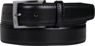 Joop Herren Gürtel schwarz Glattleder