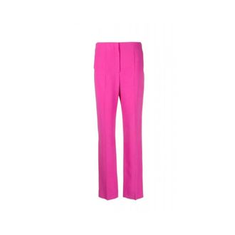 Emporio Armani Stretch-Hose aus Viskosemischung - - Trousers - Damen - Rosa - 2XL