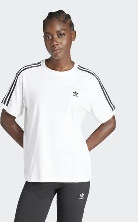 adidas T-Shirt 3-Stripes IR8051 Weiß Regular Fit
