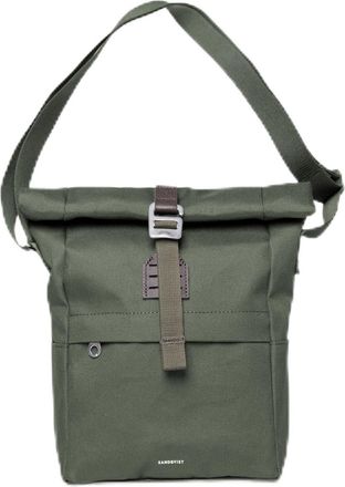 Sandqvist Unisex ICON Sacoche Crossbody Bag, Dawn Green