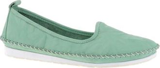 Andrea Conti 0027449 Mocassins pour Femme, Pointure:38 EU, La Couleur:Vert