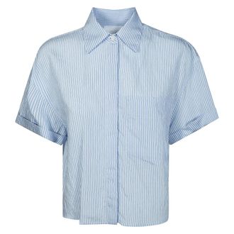 Dondup Damen, Blusen & Hemden, Blau, SGr&ouml;&szlig;e